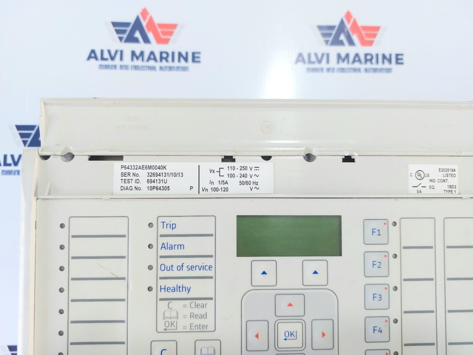 ALSTOM MICOM P64332AEM0040K PROTECTION RELAY - Alvi Marine