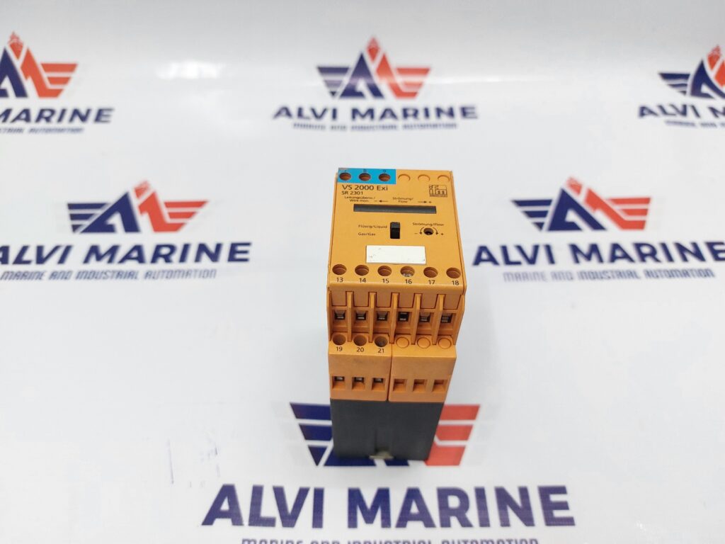 IFM ELECTRONIC VS2000 EXI CONTROL MONITOR FOR FLOW SENSOR - Alvi Marine