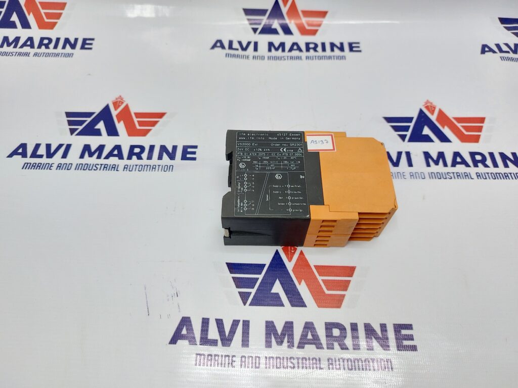 IFM ELECTRONIC VS2000 EXI CONTROL MONITOR FOR FLOW SENSOR - Alvi Marine