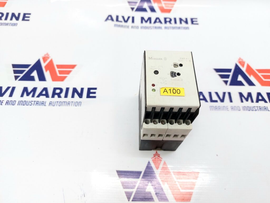 MOELLER EMR4-RAC-1-A EARTH LEAKAGE MONITORING RELAY - Alvi Marine