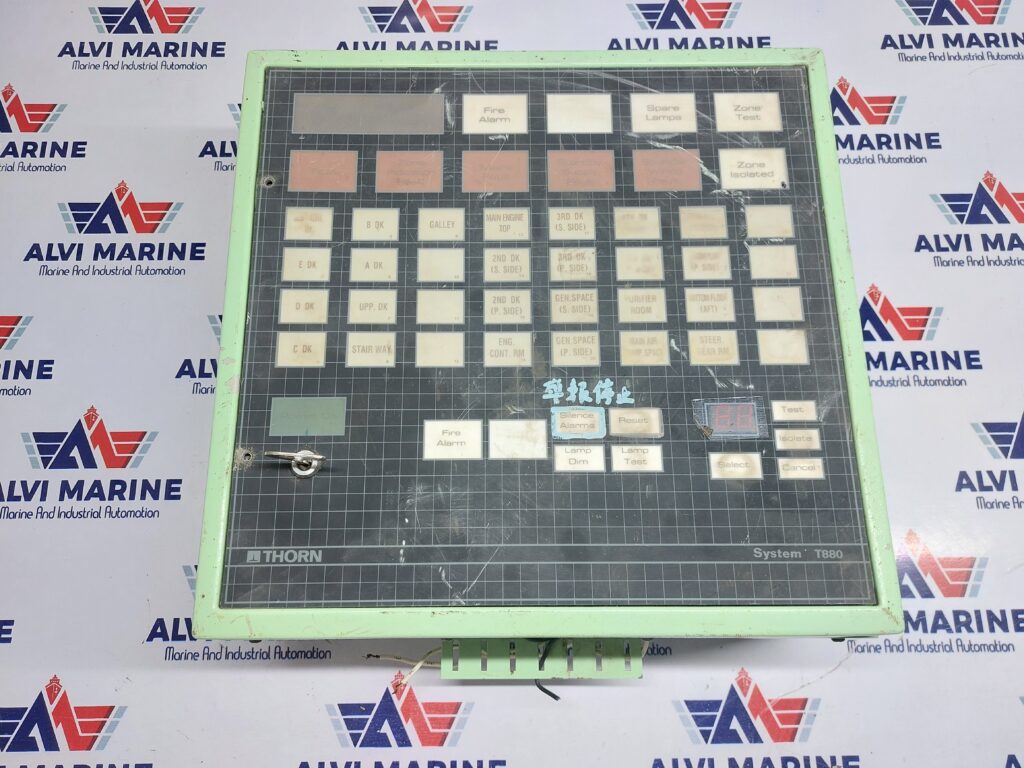 THORN MINERVA SYSTEM T880 FIRE ALARM CONTROL PANEL - Alvi Marine
