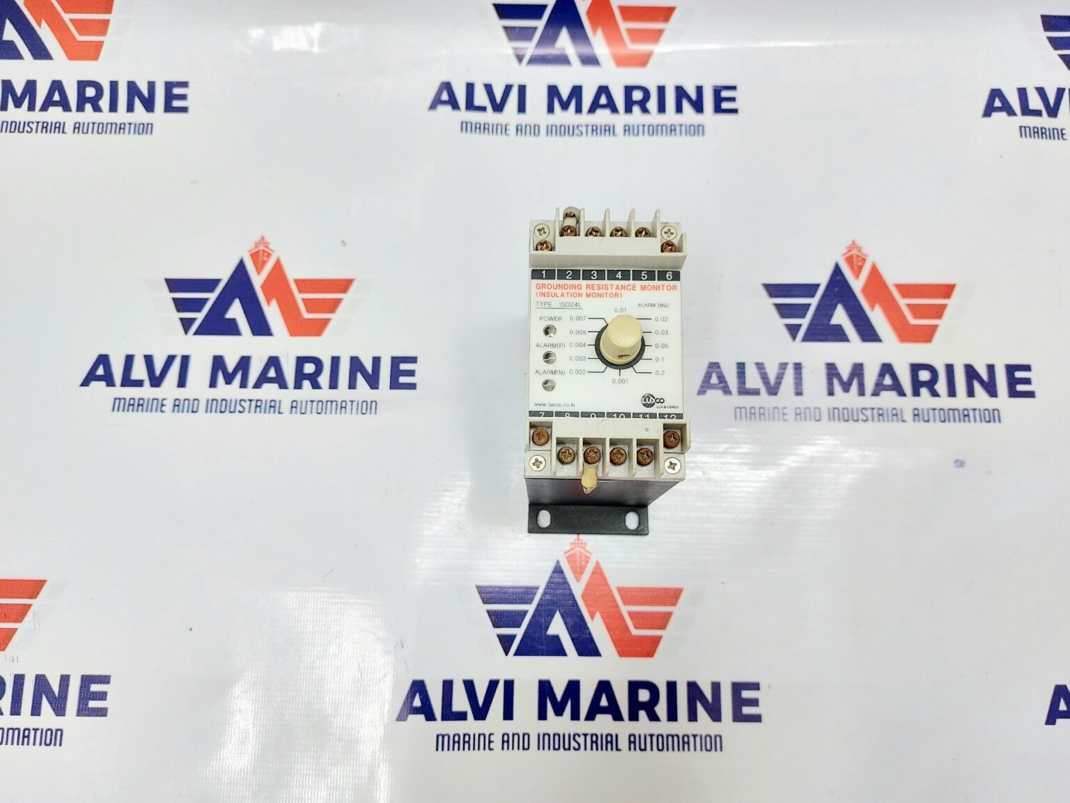 LUXCO ISD24L GROUNDING RESISTANCE MONITOR - Alvi Marine