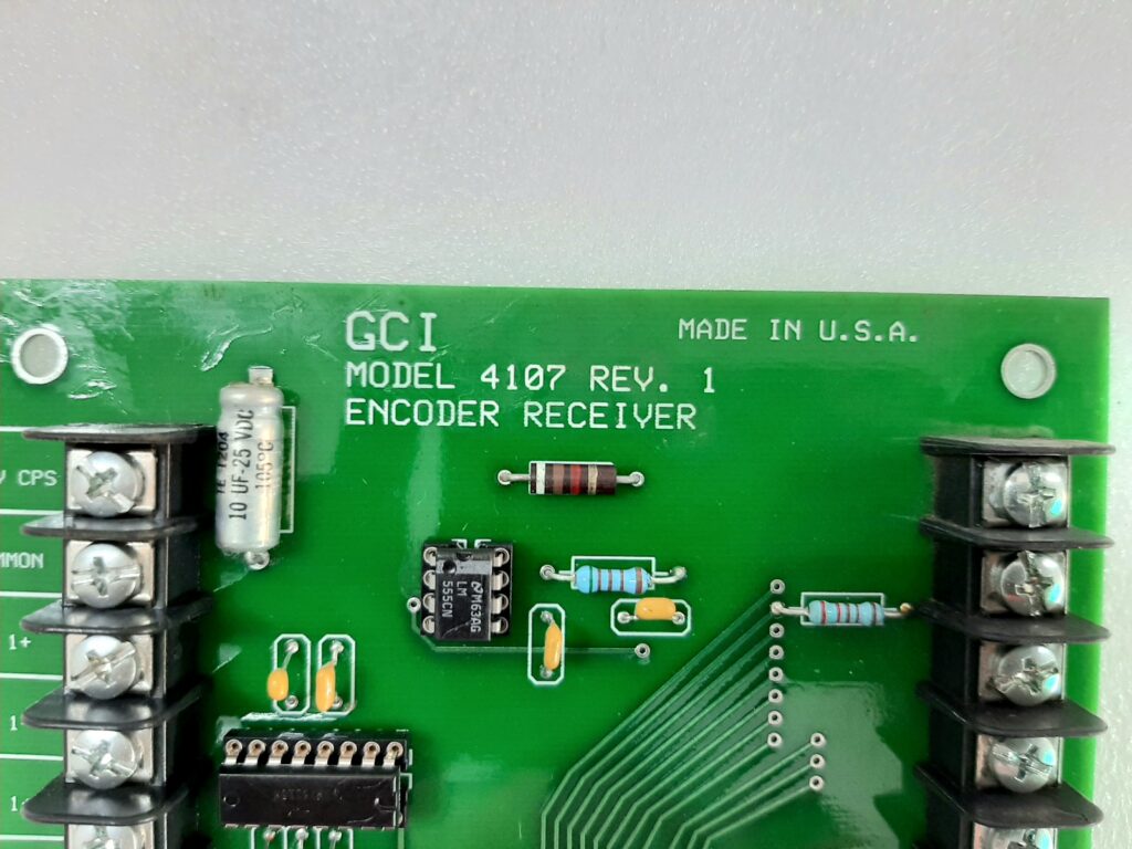GCI 4107 ENCODER RECEIVER PCB REV 1 - Alvi Marine