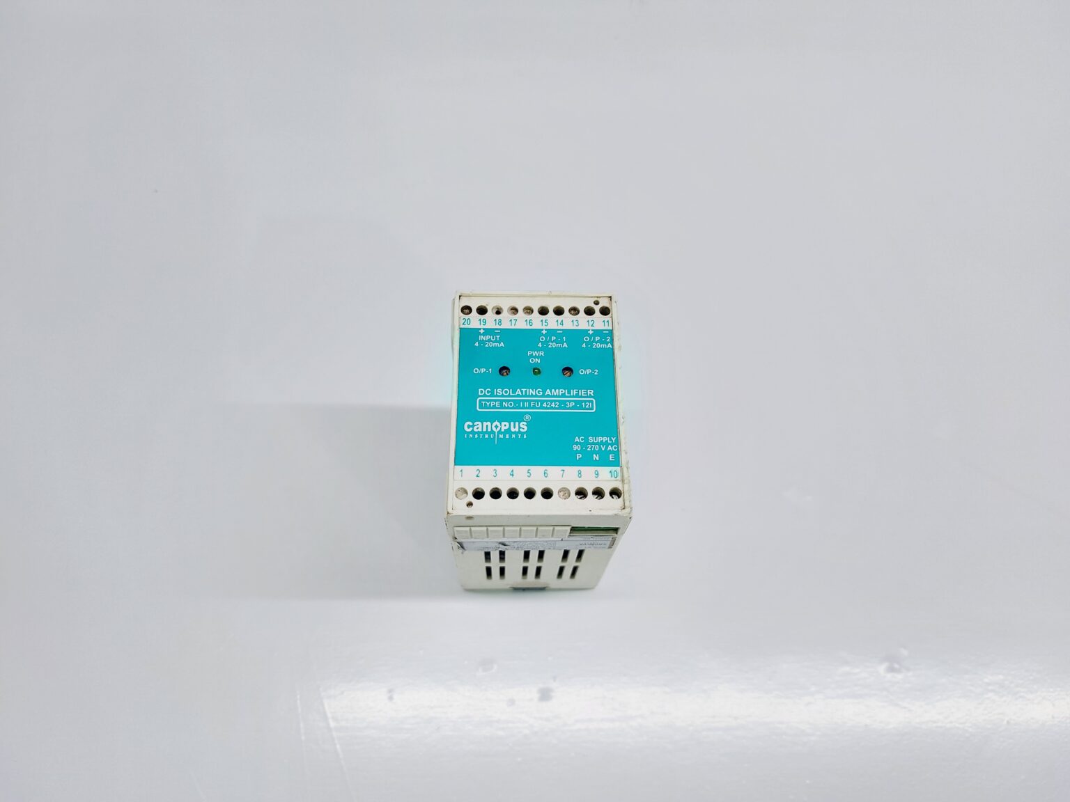 CANOPUS INSTRUMENTS I II FU 4242-3P-12I DC ISOLATING AMPLIFIER ...