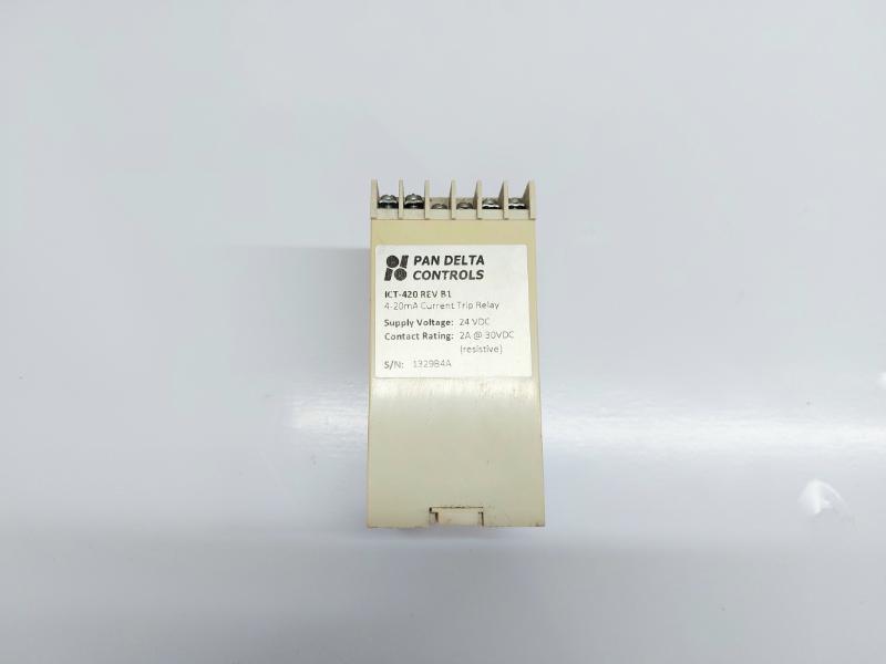 PAN DELTA CONTROLS ICT-420 REV B1 4-20MA TRIP RELAY - Alvi Marine